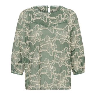 Cream Bluse - - Blouses & Shirts - Damen - Gr&uuml;n - S