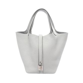 Herm&egrave;s Pre-owned Vintage Bucket Bag - - Pre-owned - Damen - Wei&szlig; - ONE SIZE