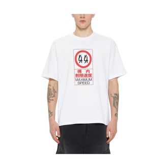 44 Label Group Homme, Tops, Blanc, Taille: M T-Chemises