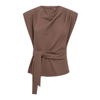 Co'Couture Damen, Blusen & Hemden, Braun, XSGr&ouml;&szlig;e