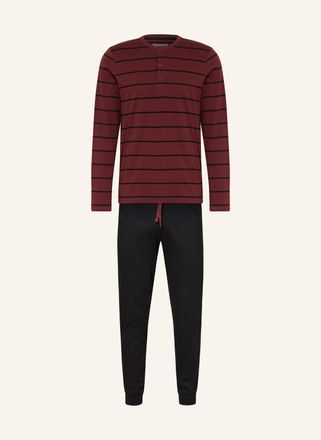 Schiesser Schlafanzug Casual Nightwear rot