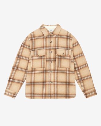 Isabel Marant Manteau Faxona - Femme - Camel - Taille 36 - Isabel Marant