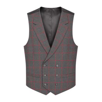 Luigi Bianchi Mantova Gilet de costume - Homme - Costumes - Gris - Taille: L