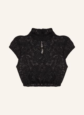 Hammerschmid Hammerschmid Dirndlbluse Babsi Aus Spitze schwarz