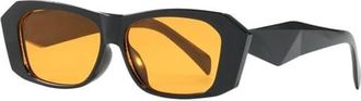 Generic Lunettes De Soleil Dext&eacute;rieur For Femmes &Agrave; Petite Monture Vacances For Hommes(Yellow)