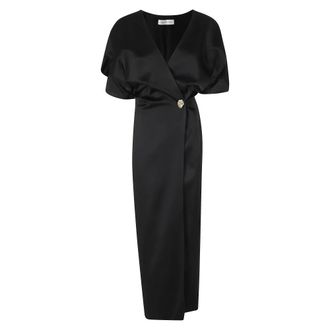 Raquel Diniz Wrap Kleider - - Dresses - Damen - Schwarzk - M