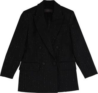 Max Mara Femme, Vestes, Noir, Taille: 38 FR Appia Blazer