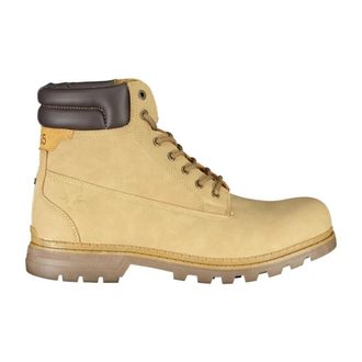 Carrera Herren Beiger Schn&uuml;rstiefel mit Kontrastdetails - - Shoes - Herren - Beige - 45 EU