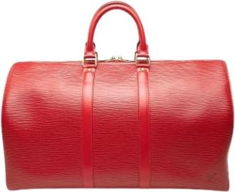 Louis Vuitton Sac Keepall 45 Pre-owned - Femme - Pre-owned - Rouge - Taille: ONE Size
