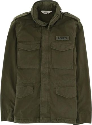 Aspesi Homme, Vestes, Vert, Taille: XL Pocket Jacket