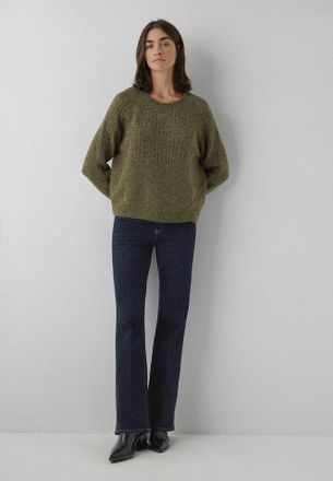 Mavi Rundhalspullover CREW NECK SWEATER Pullover Strukturiert