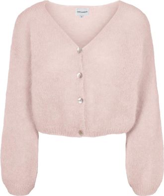 Americandreams Americandreams, Femme, Pulls, Rose, Taille: 44 FR Cornelia Cropped Cardigan