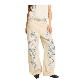 Munthe Damen, Hosen, Beige, MGr&ouml;&szlig;e