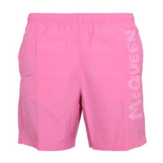 Alexander McQueen SW Graffiti - - Swimwear - Herren - Rosa - S