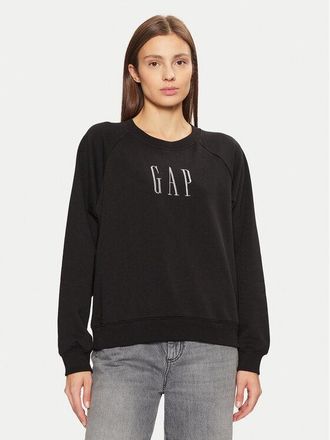 GAP Sweatshirt 588019-03 Schwarz Relaxed Fit