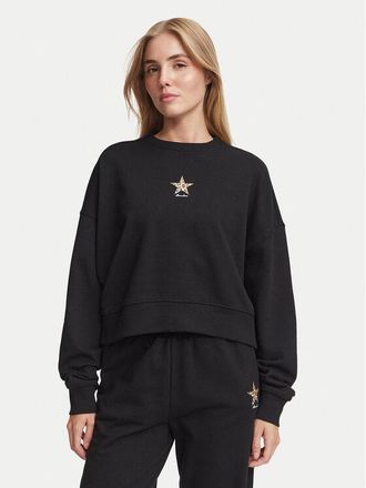 Guess Sweatshirt W6BQ06 K5456 Schwarz Relaxed Fit