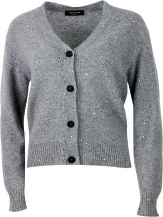 Fabiana Filippi Rundhalspullover - Grau