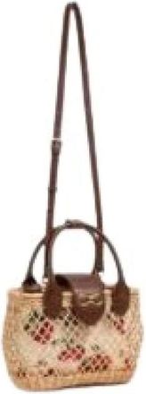 Twinset Femme, Sacs, Multicolore, Taille: ONE Size Sac Bandouli&egrave;re en Paille