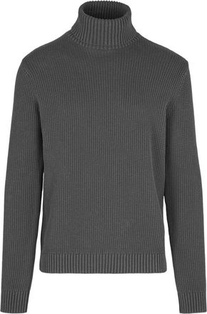 Bomboogie Homme, Pulls, Gris, Taille: M Pull Col Roul&eacute; en M&eacute;lange de Coton