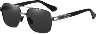 Generic Lunettes de soleil polaris&eacute;es en plein air hommes et femmes vacances sport pilote d&eacute;coration lunettes de soleil(Black)