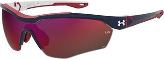 Under Armour Ua Yard Pro ZE3/B3 MTBLUE WHITE Sunglasses Men Propionate, Standard, 99