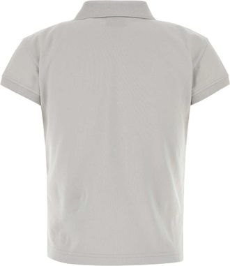 Balenciaga Dirty White-White Exterior: Cotton Polo White/white T-shirts And Polos