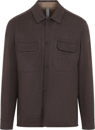 Sease Sease - Surchemise - Homme - Chemises - Brun - Taille: L