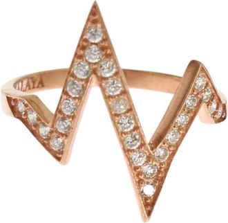 Nialaya Femme, Accessoires, Rose, Taille: 47 MM Bague &Eacute;clair Rose