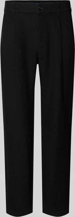 Mc Neal Tapered Fit Leinenhose mit Eingrifftaschen