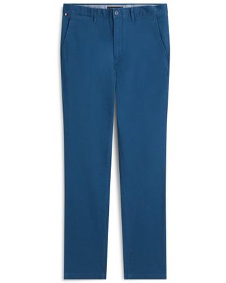 Tommy Hilfiger Twill-Chino Denton mit Stretchanteil, Slim Straight Fit in