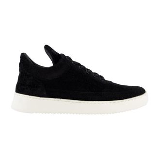 Filling Pieces Homme, Chaussures, Noir, Taille: 44 EU Baskets Low Top Fuzz