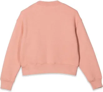 Palm Angels Cotton Crewneck Sweatshirt - Pink