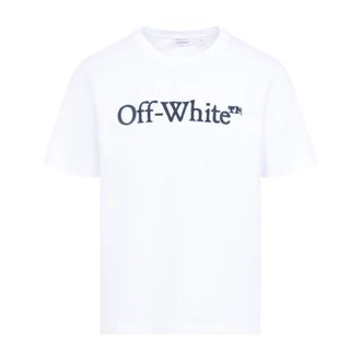 Off-white Big Bookish Regular S/S Tee - - Tops - Herren - Wei&szlig; - L