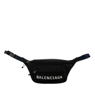 Balenciaga Sac banane en nylon Pre-owned - Femme - Pre-owned - Noir - Taille: ONE Size