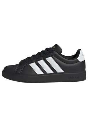 adidas Herren STREETTALK Shoes, core Black/FTWR White/Matte Gold, 40 2/3 EU