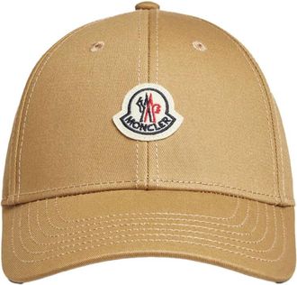 Moncler Klassische Beige Baseballkappe - - Accessories - Damen - Braun - ONE SIZE