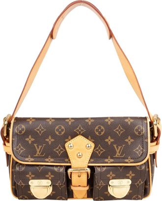 Louis Vuitton Crossbody Bags - Louis Vuitton Canvas Monogram Hudson PM Shoulder B - Gr. unisize - in Braun - für Damen