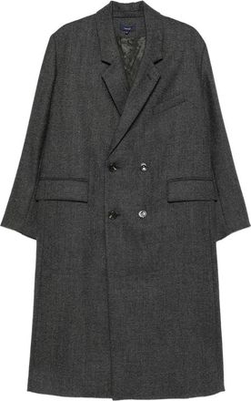 SOEUR Double-breasted Wool Coat