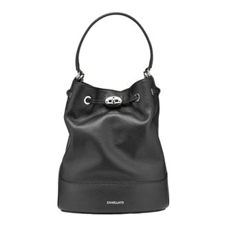 Zanellato Femme, Sacs, Noir, Taille: ONE Size Monda Bucket Bag