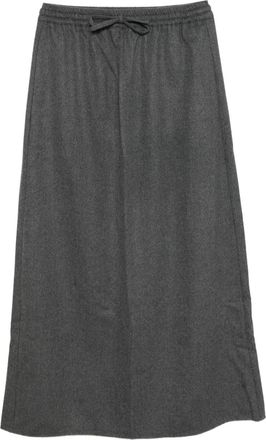 JNBY jupe droite à taille haute - Gris