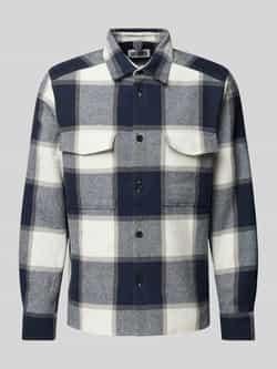 Drykorn Regular Fit Hemdjacke mit Brustpattentaschen Modell Gunray