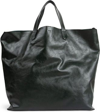 Jil Sander Tape Leather Tote Bag