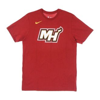 Nike Homme, Tops, Rouge, Taille: XL T-shirt avec logo Miami Heat Rouge