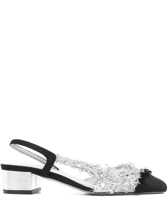 Roberto Festa Milano escarpins Acanto 35 mm - Gris