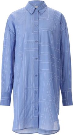 Toteme Femme, Robes, Bleu, Taille: 36 FR Robe Chemise