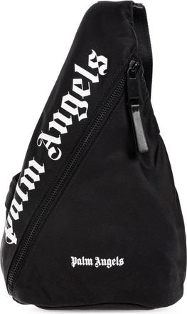 Palm Angels Homme, Sacs, Noir, Taille: ONE Size Logo Shoulder Bag