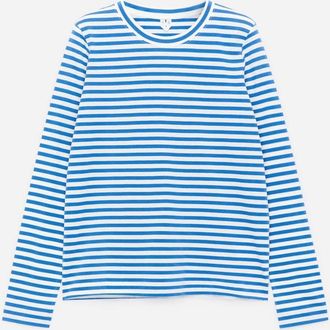 Arket Signature-Langarmshirt -Blau