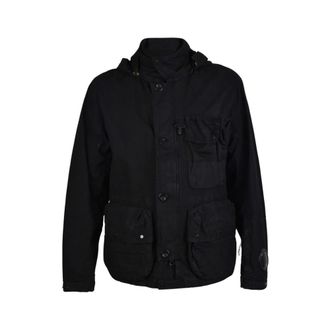 C.P. Company C.p. Company, Homme, Vestes, Noir, Taille: L Ba-Tic Goggle Jacket
