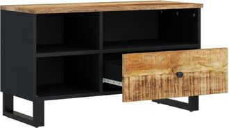 vidaXL TV-Schrank 80x33x46 cm Massivholz Mango & Holzwerkstoff vidaXL