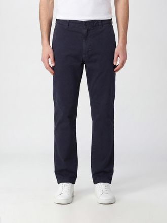 Stone Island Pantalon slim en coton stretch avec passants de ceinture et poches italiennes